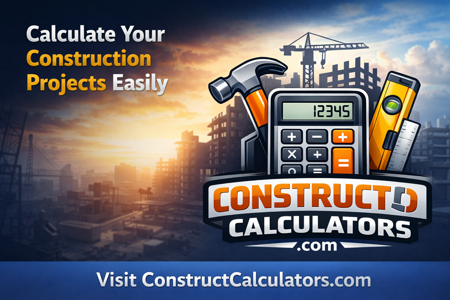 ConstructCalculators - Free Construction Calculators